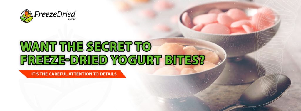 How To Freeze Dry Yogurt Bites | Freeze Dried Guide